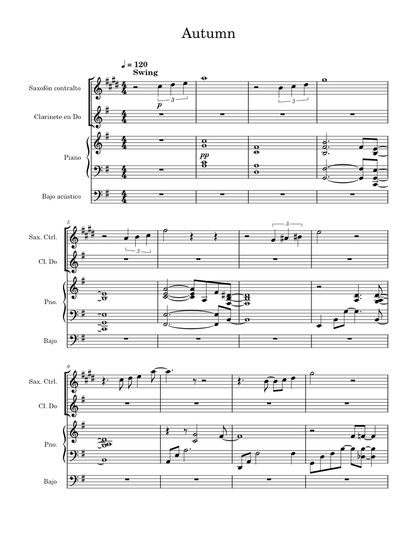 Autumn - piano tutorial