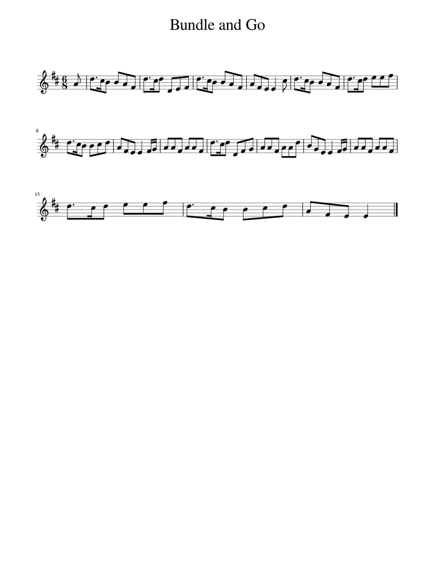 Bundle and Go Sheet music for Piano (Solo) Easy | Musescore.com