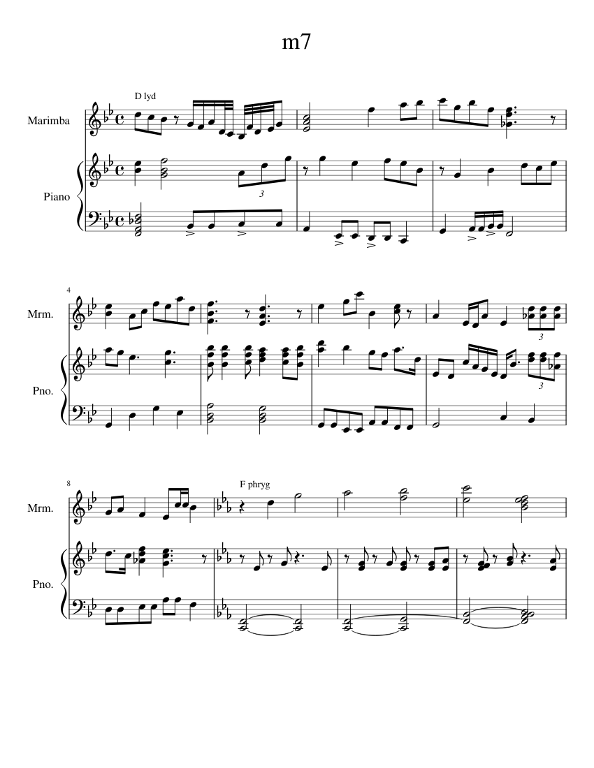 m7 - piano tutorial