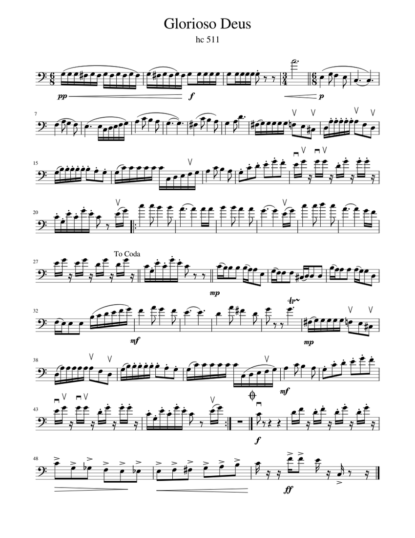 Glorioso Deus Sheet music for Piano (Solo) Easy | Musescore.com
