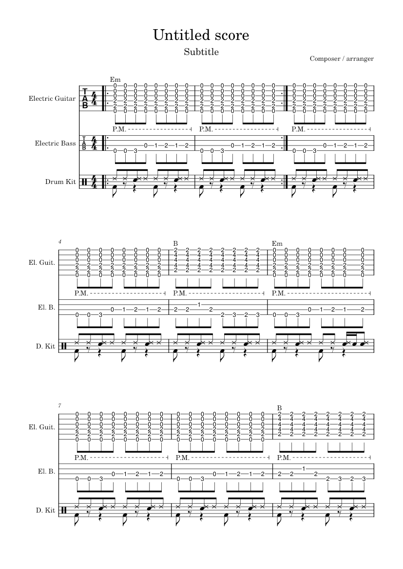 Chick habit – April March (without trumpet/saxophone) Sheet Music for ...