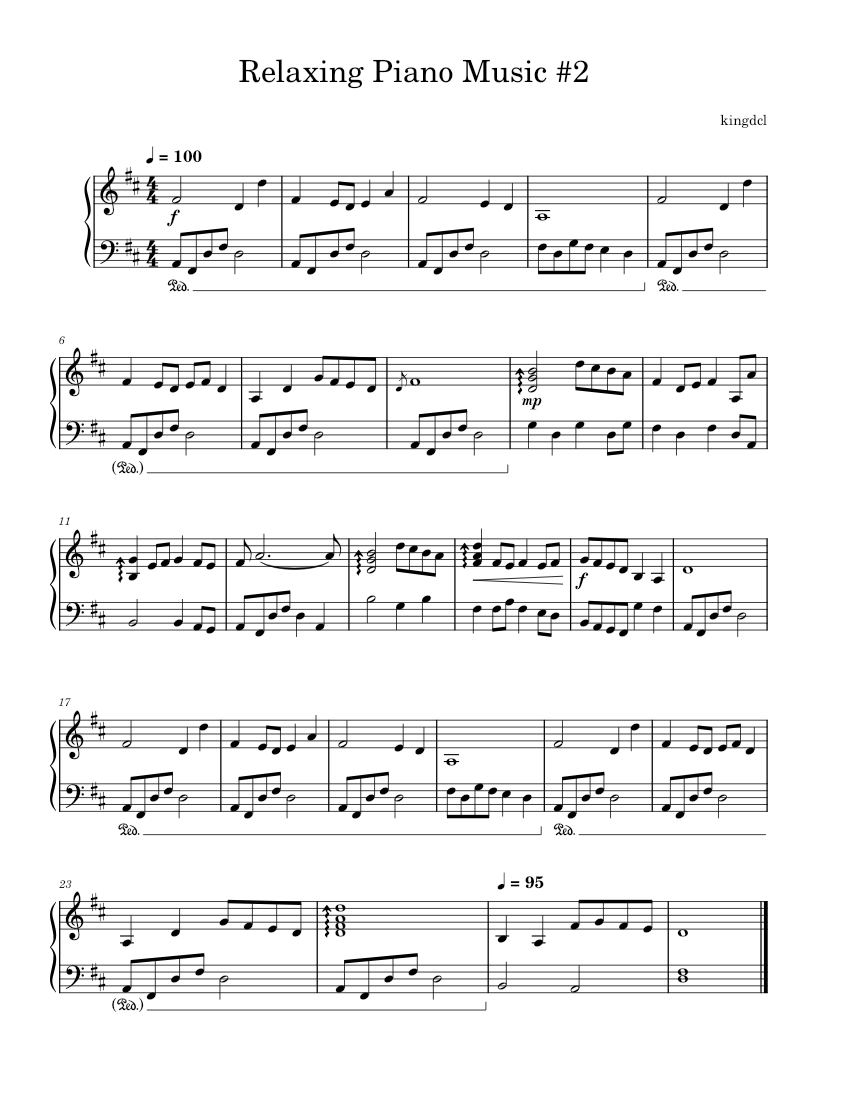 Relaxing Piano Music 2 Piano Tutorial relaxing-piano-music-2-piano-tutorial