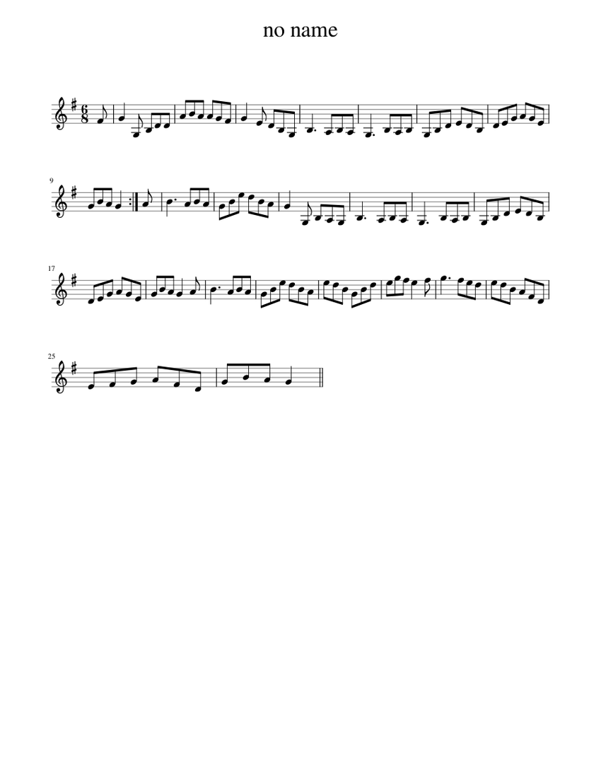no name Sheet music for Piano (Solo) | Musescore.com