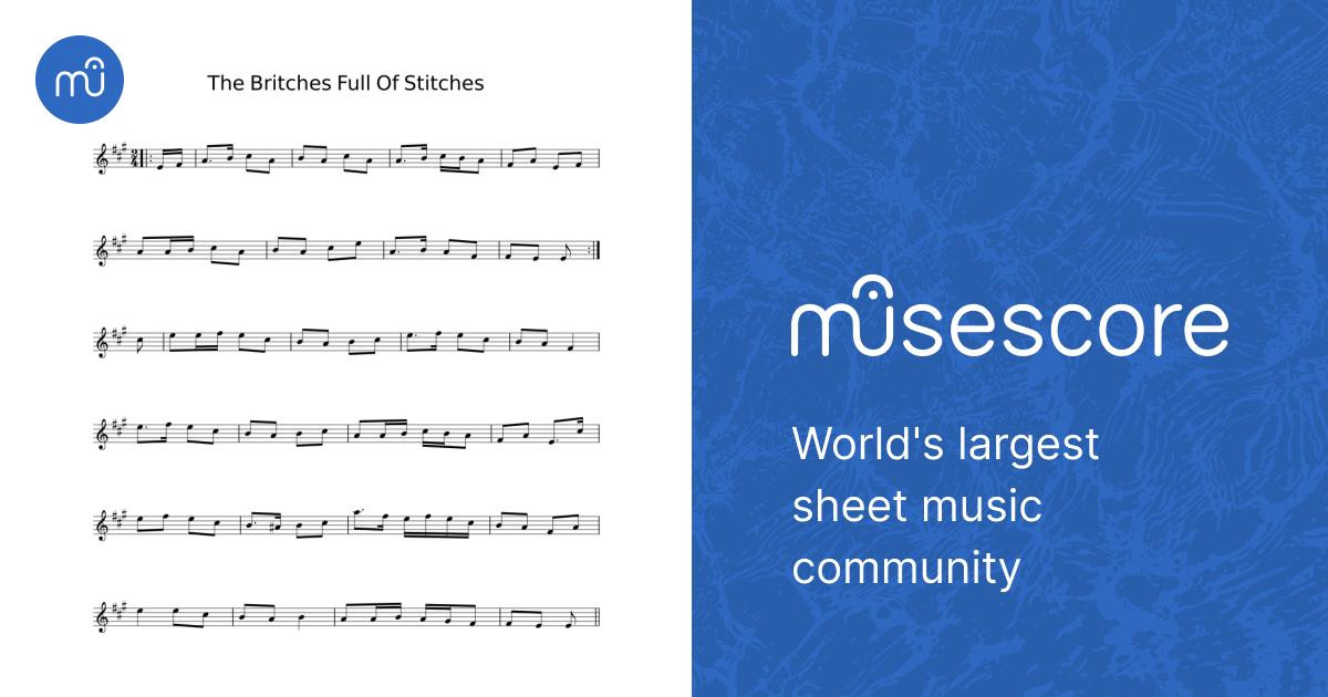 The Britches Full Of Stitches Sheet music for Piano (Solo) Easy ...