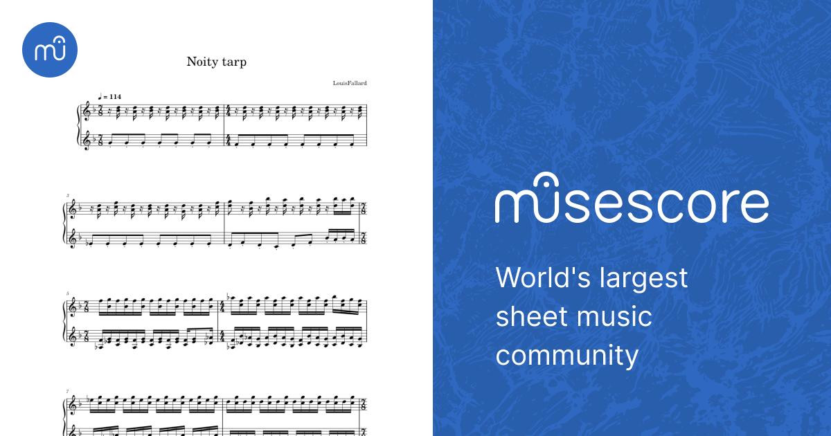 Noity tarp - piano tutorial