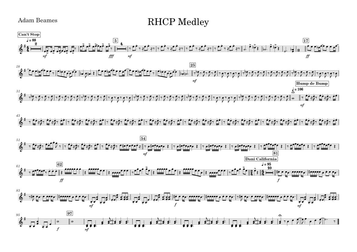 Flea from rhcp – Red Hot Chili Peppers Red Hot Chili Peppers Medley ...