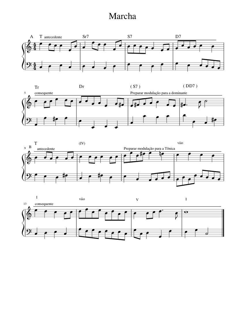 1 modelo melodia acompanhamento - piano tutorial