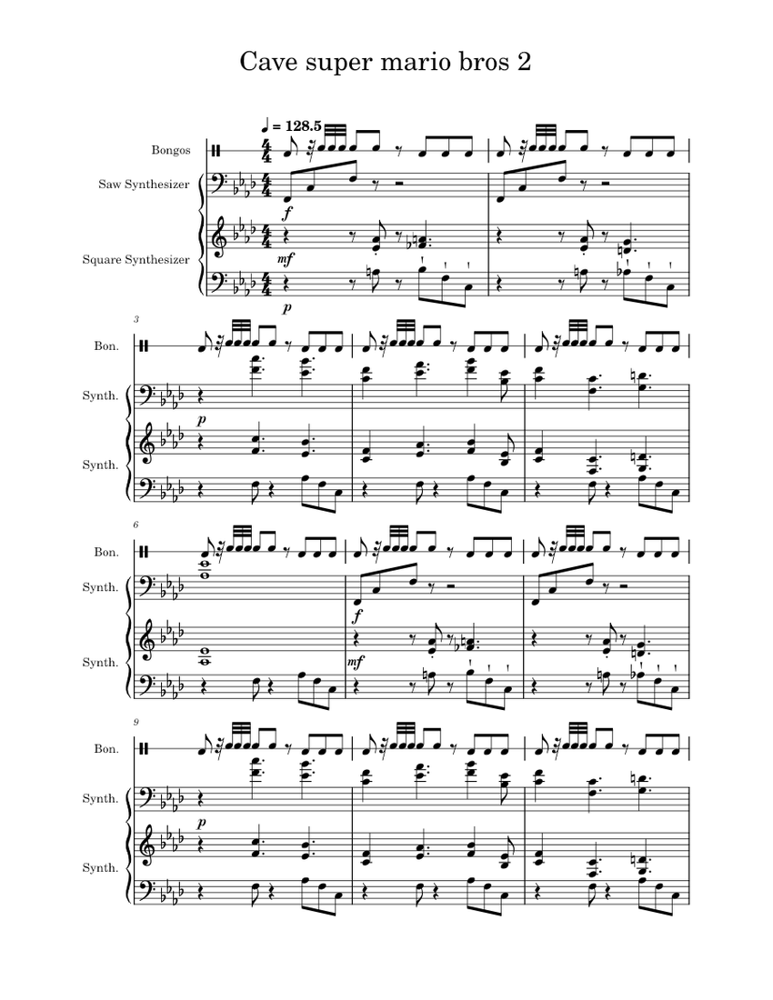 Cave Theme Super Mario Bros. 2 – Koji Kondo Cave super mario bros 2 ...