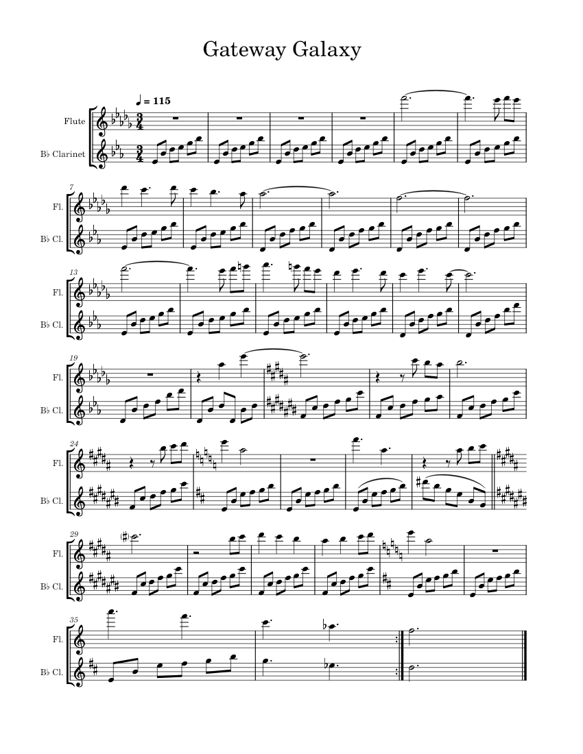 Gateway Galaxy - piano tutorial