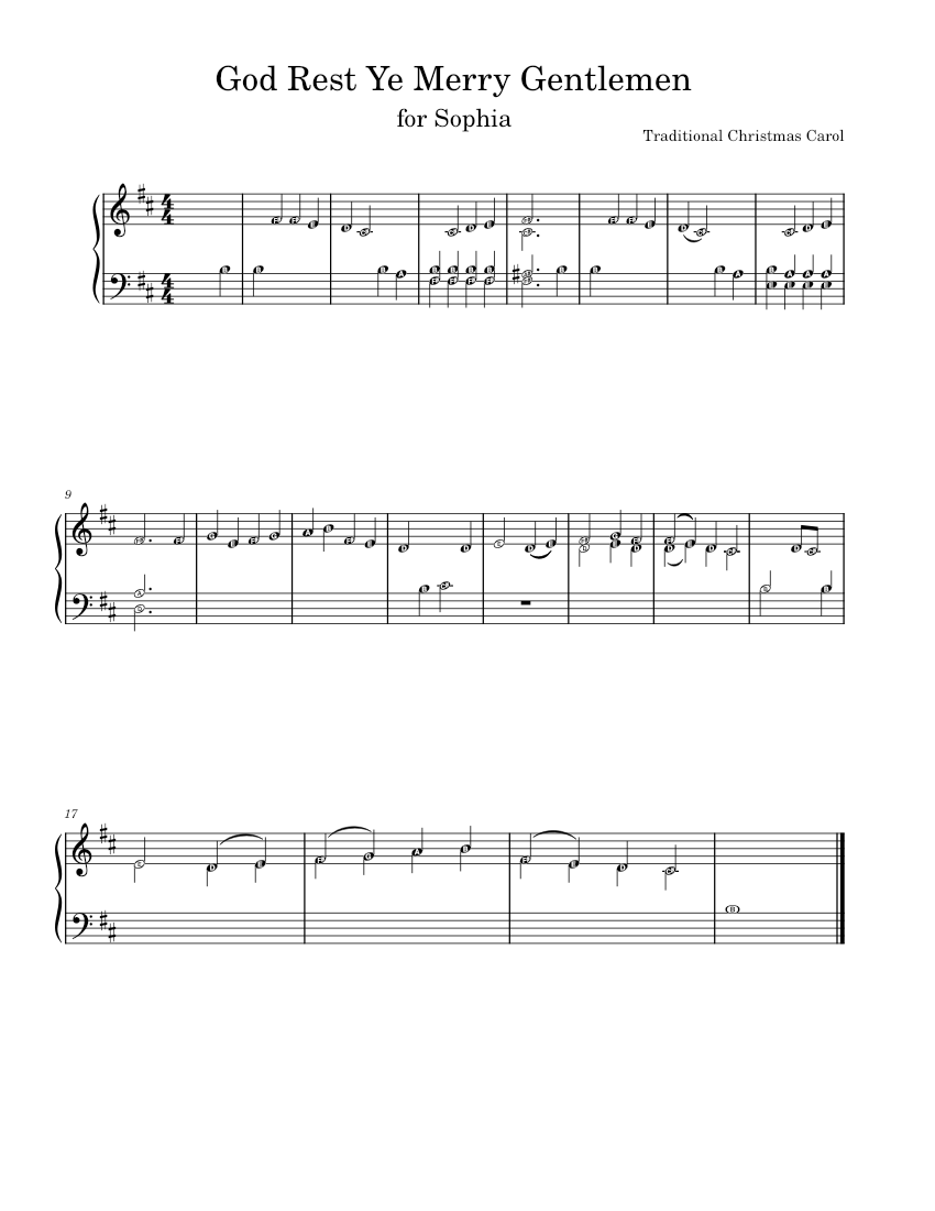 God rest ye merry gentlemen – Misc Christmas God Rest Ye Merry ...