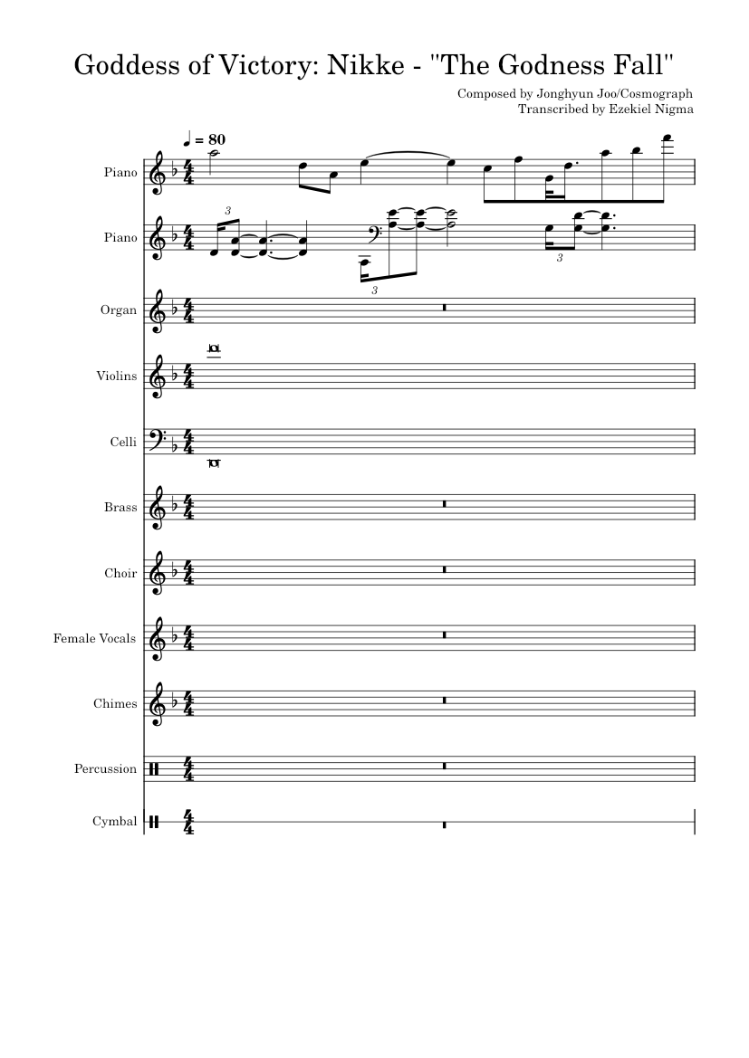 The Godness Fall – Cosmograph Goddess of Victory: Nikke - The Godness ...