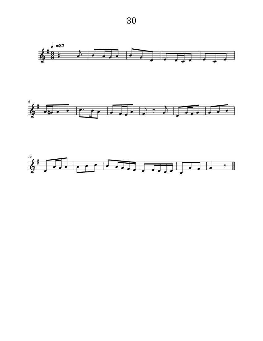 30 Sheet music for Piano (Solo) | Musescore.com