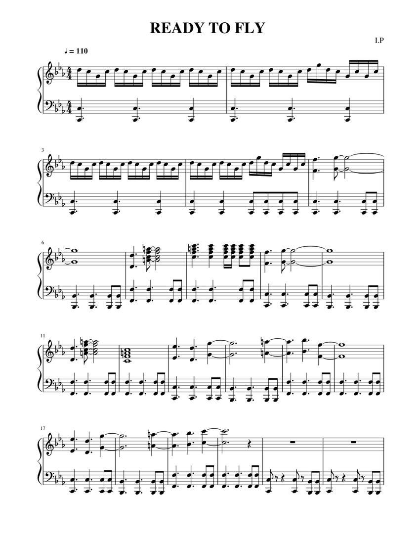 Ready to fly Sheet music for Piano (Solo) | Musescore.com