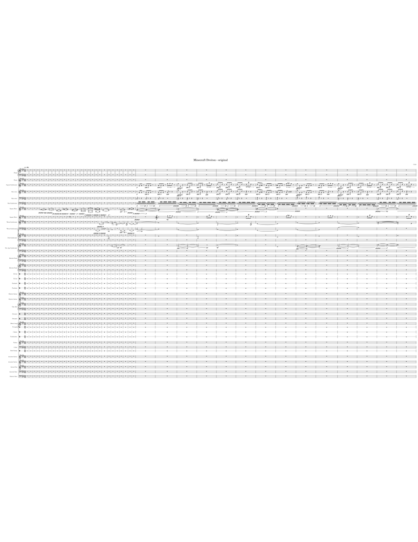 Minecraft Dreiton - Original Transcription Sheet music for Piano ...