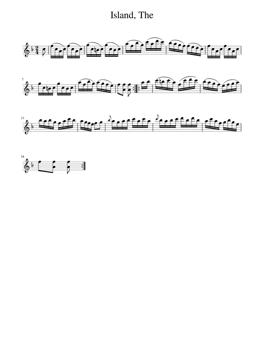 The Island Sheet music for Piano (Solo) Easy | Musescore.com