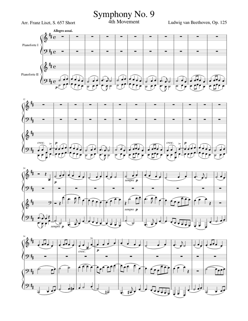 Symphony No.9, Op.125 – Ludwig van Beethoven Symphony_No.9_Op.125__Ludwig_van_Beethoven_arr ...