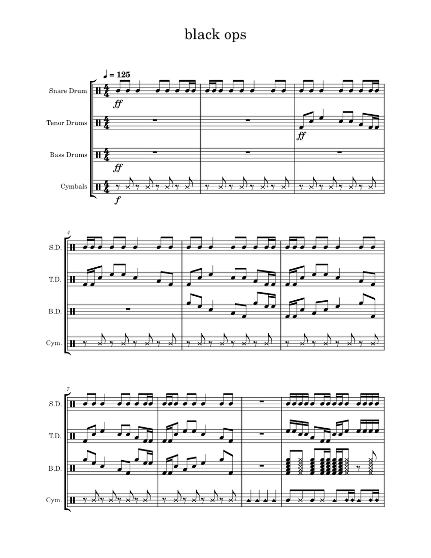 black ops - piano tutorial