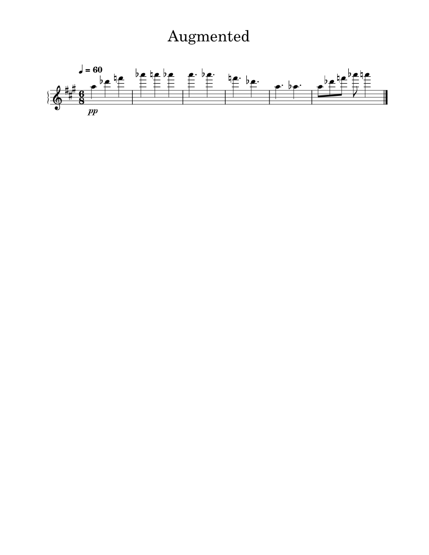 Augmented Sheet music for Strings Group (Solo) | Musescore.com