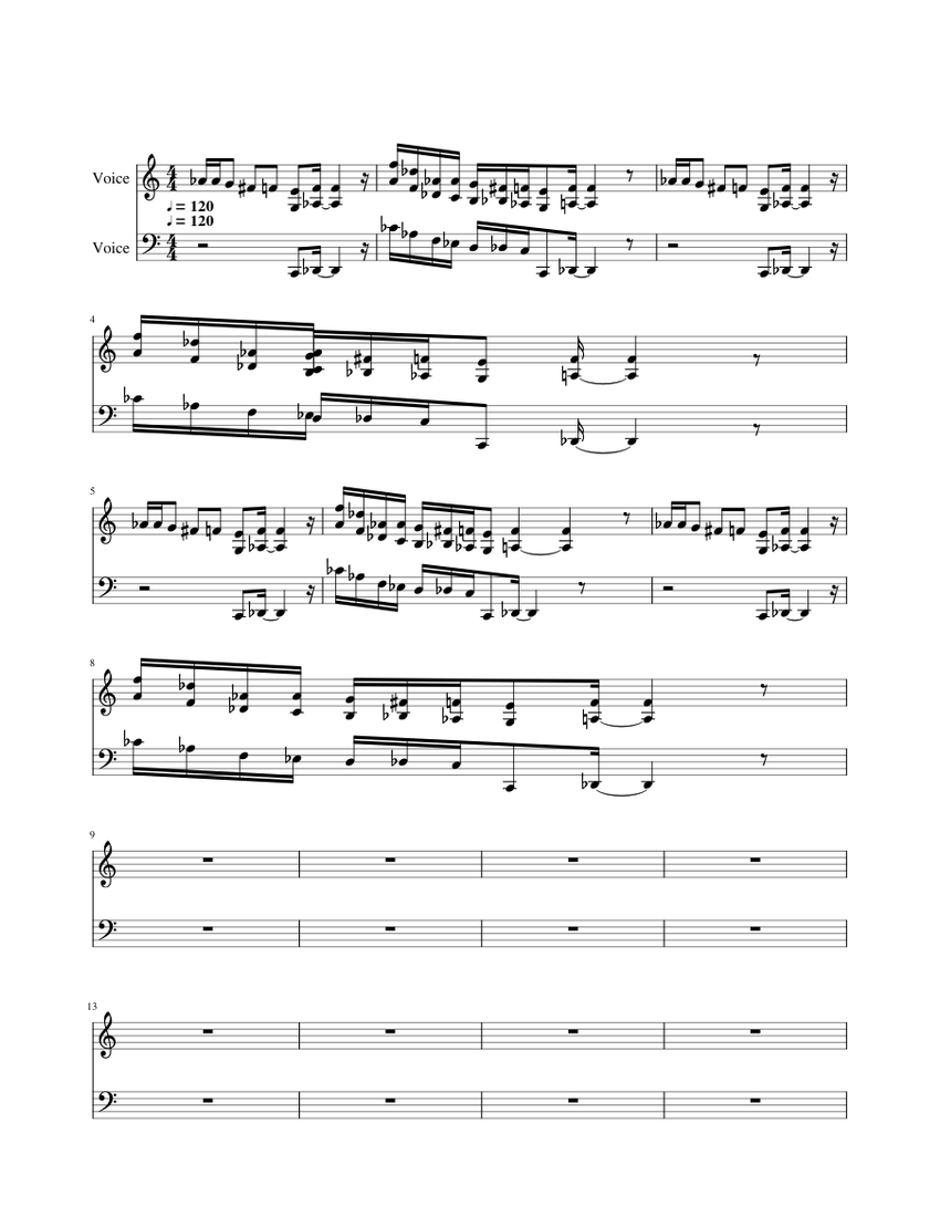 Duck Hunt Theme Sheet music for Voice (other) (Solo) | Musescore.com