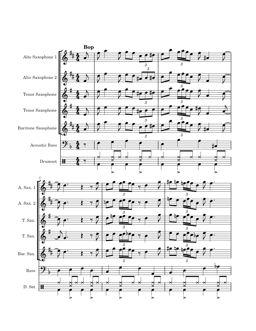 Confirmation - Charlie Parker Sax Soli Sheet music for Saxophone alto ...