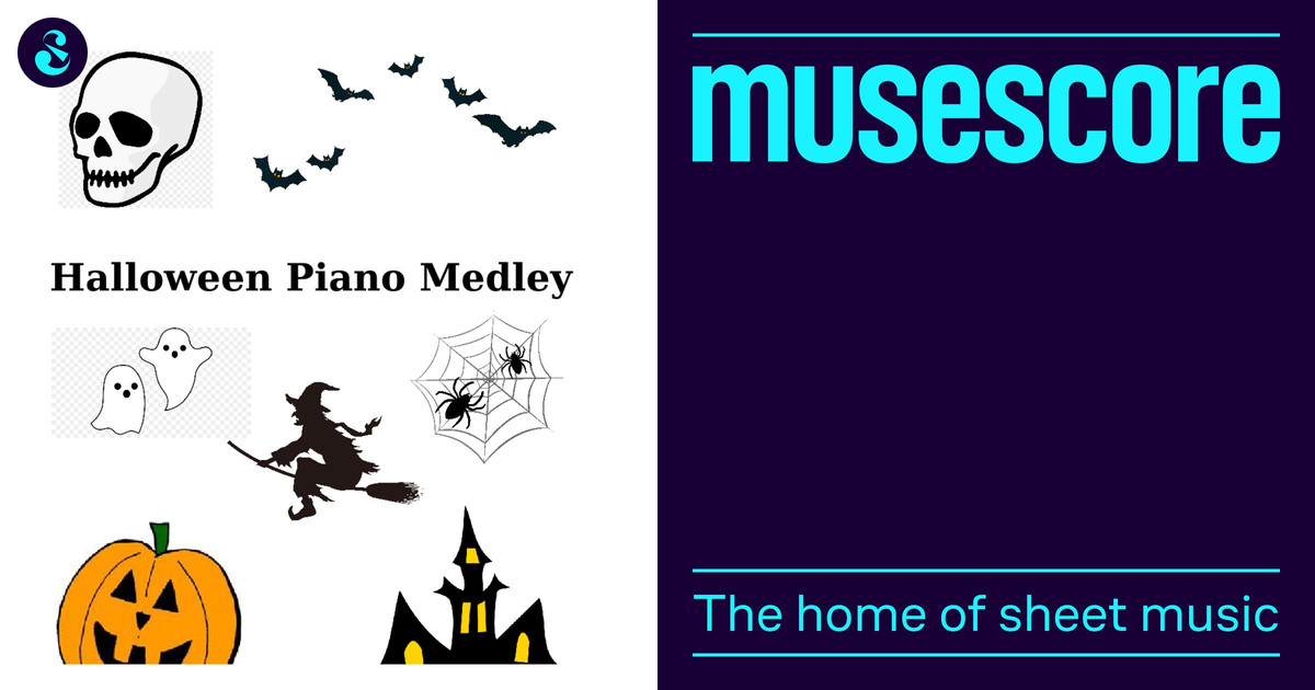 Halloween Piano Medley Sheet music for Piano (Solo) | Musescore.com