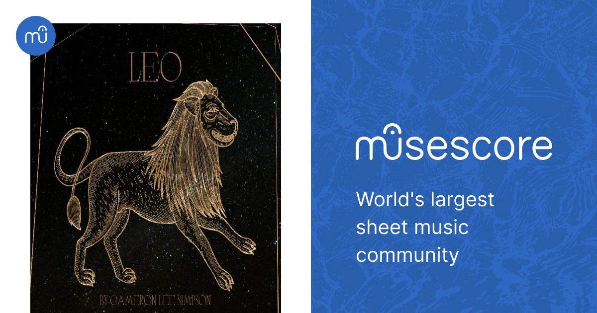 Leo Sheet music for Piano (Solo) | Musescore.com