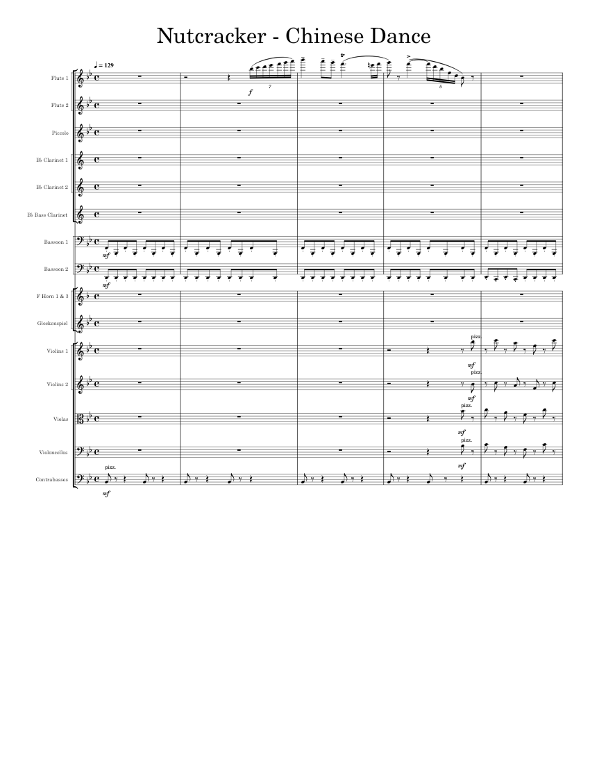 Tea "Chinese" Dance from The Nutcracker (ballet), Op.71 – Pyotr Ilyich ...