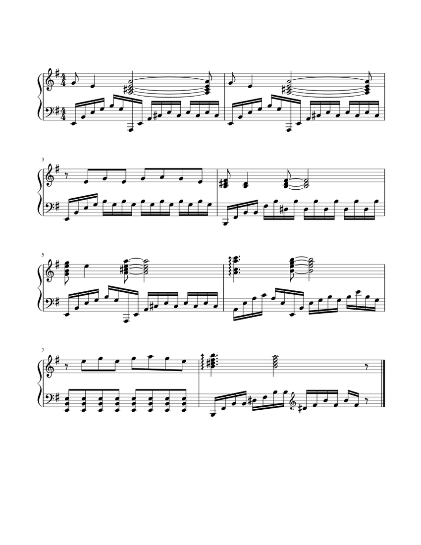 Finn McMissile theme Cars 2 Sheet music for Piano (Solo) | Musescore.com