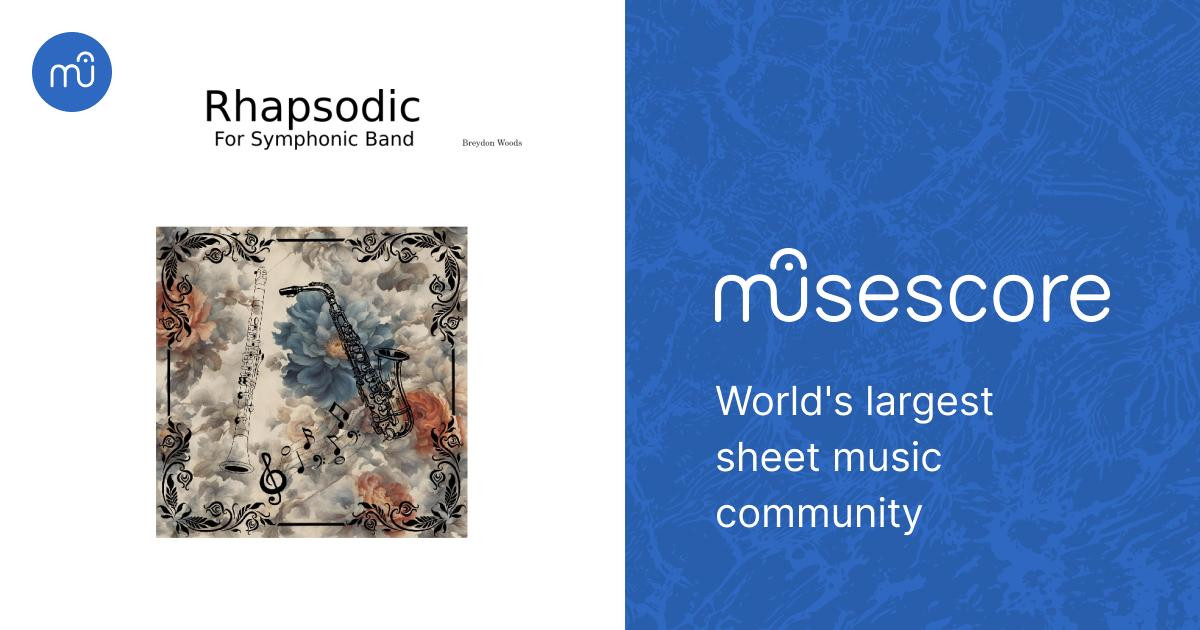 RHAPSODIC Sheet music for Trombone, Tuba, Flute, Oboe & more ...