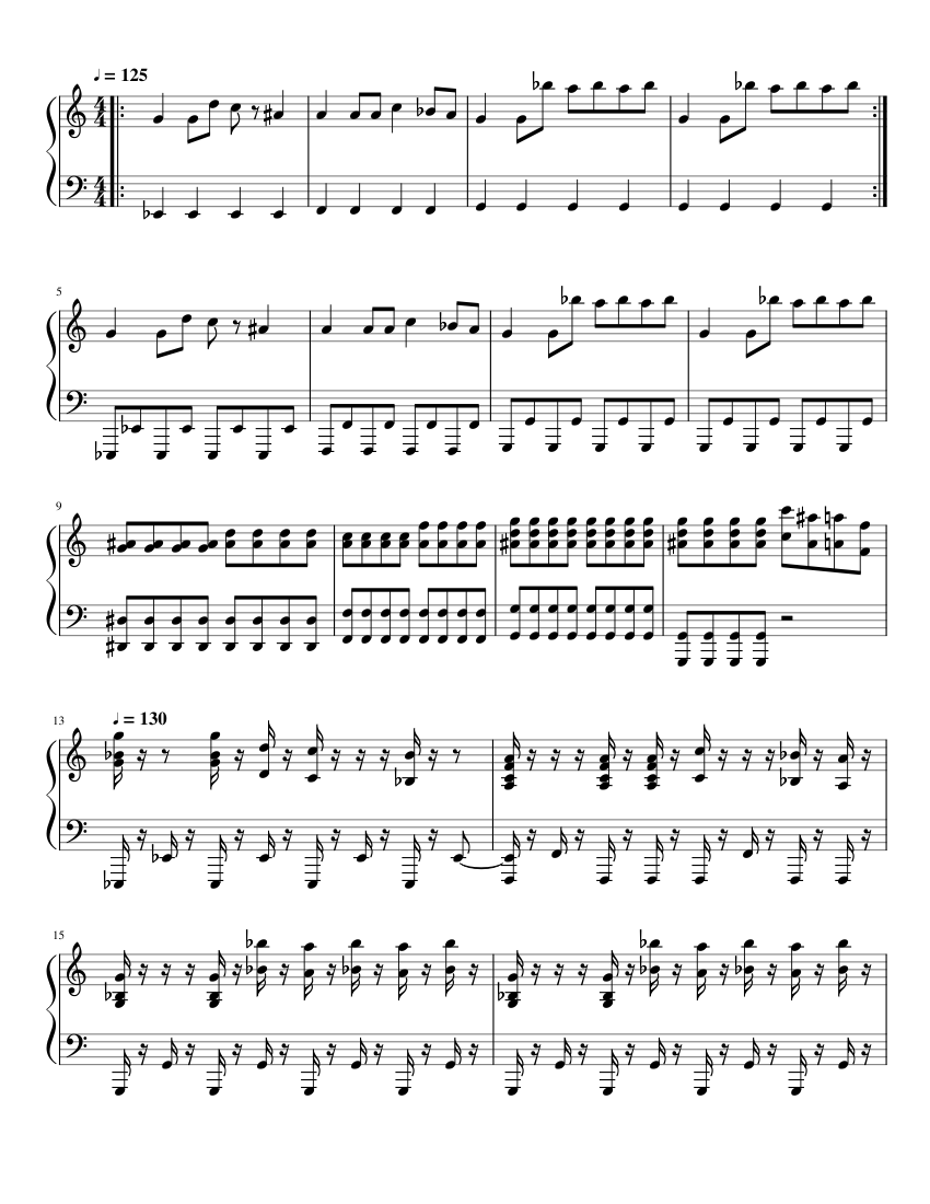 Coffin Dance/Astronomia by Tony Igy Arr. by Brandon Swanson Sheet music ...