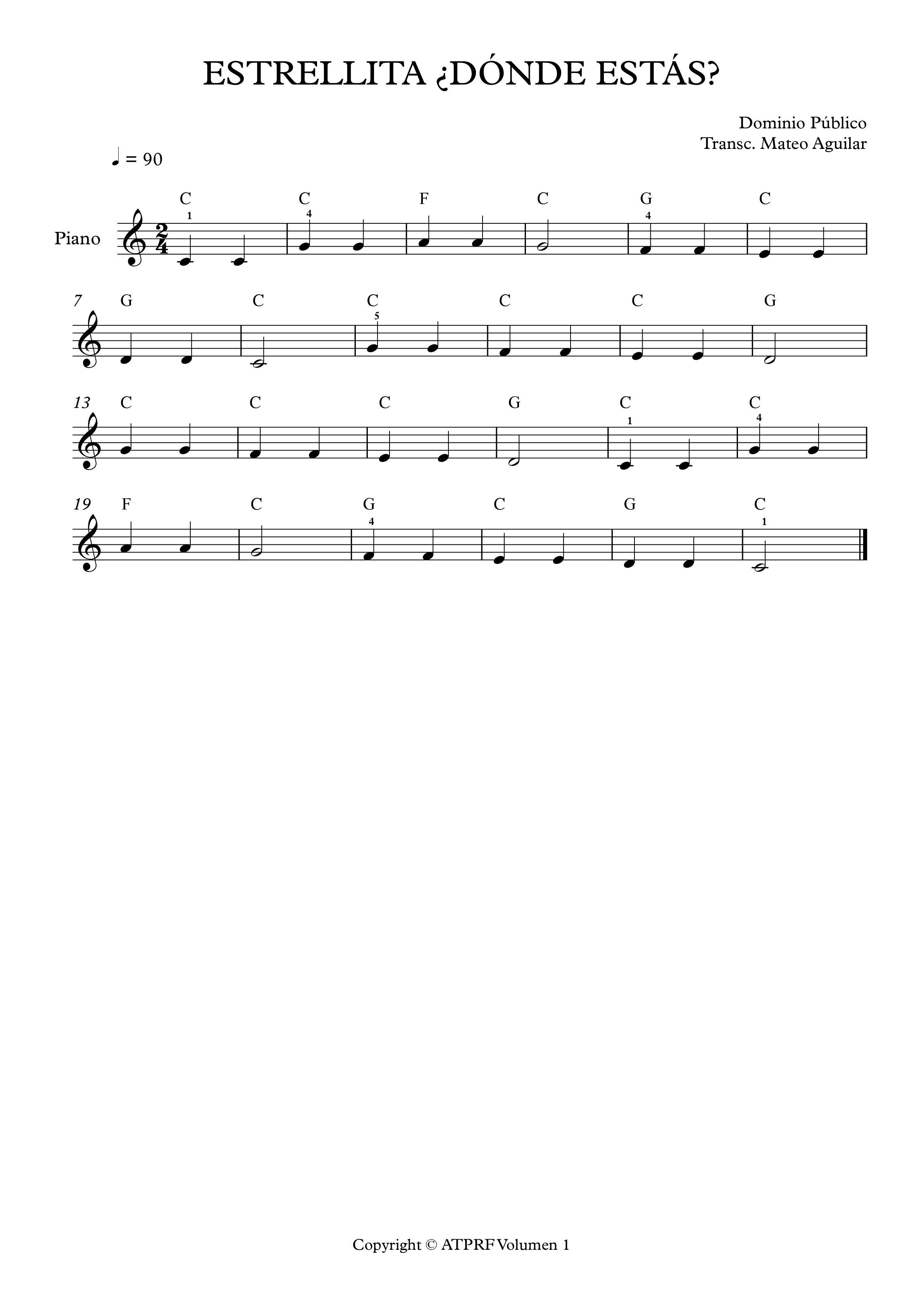 Play Official version of Estrellita Sheet Music by Manuel María Ponce ...