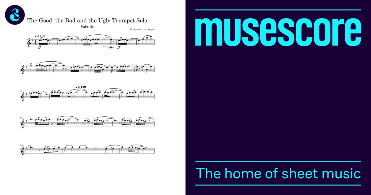 The Good, the Bad and the Ugly Trumpet Solo – Ennio Morricone The Good ...