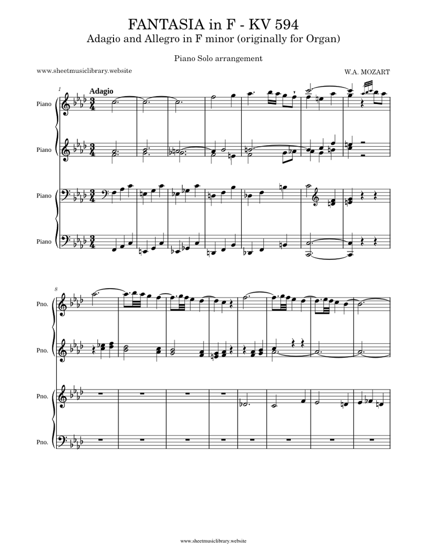 Fantasia 4 Mozart Pdf – Fantasia Mozart Imslp – LIHS