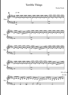 Terrible Things Mayday Parade