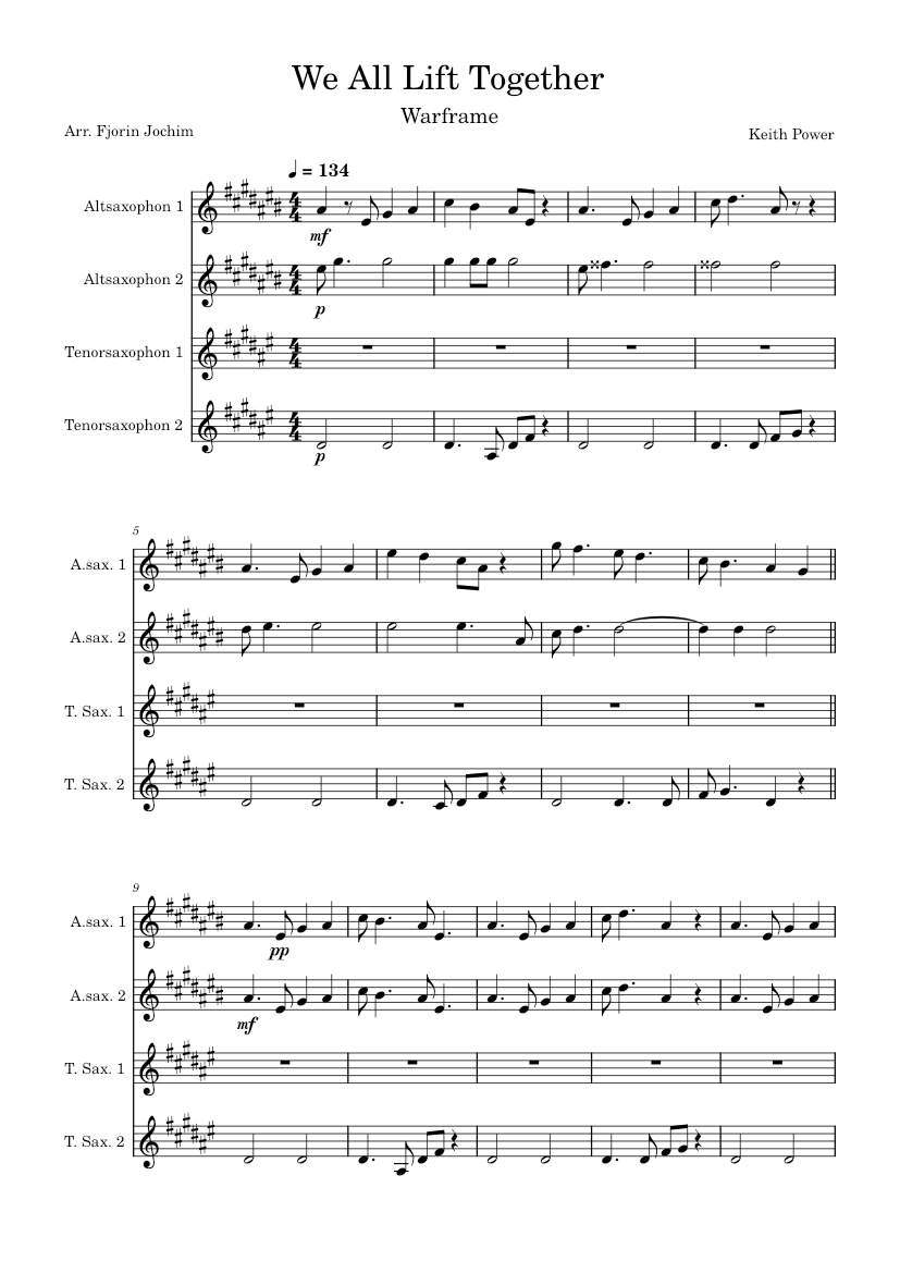 We All Lift Together – Keith Power We All Lift Together - Warframe ...