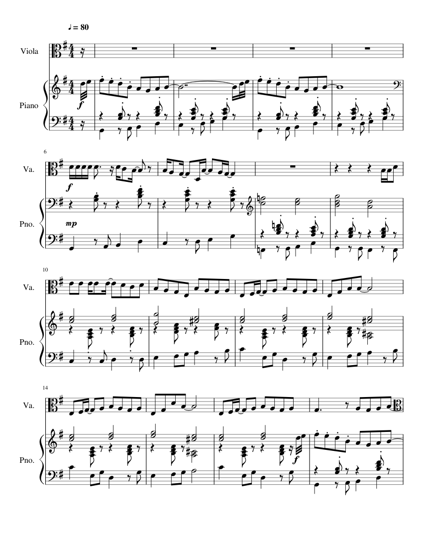 Yeet yeet Sheet music for Piano, Cello (String Orchestra) | Musescore.com