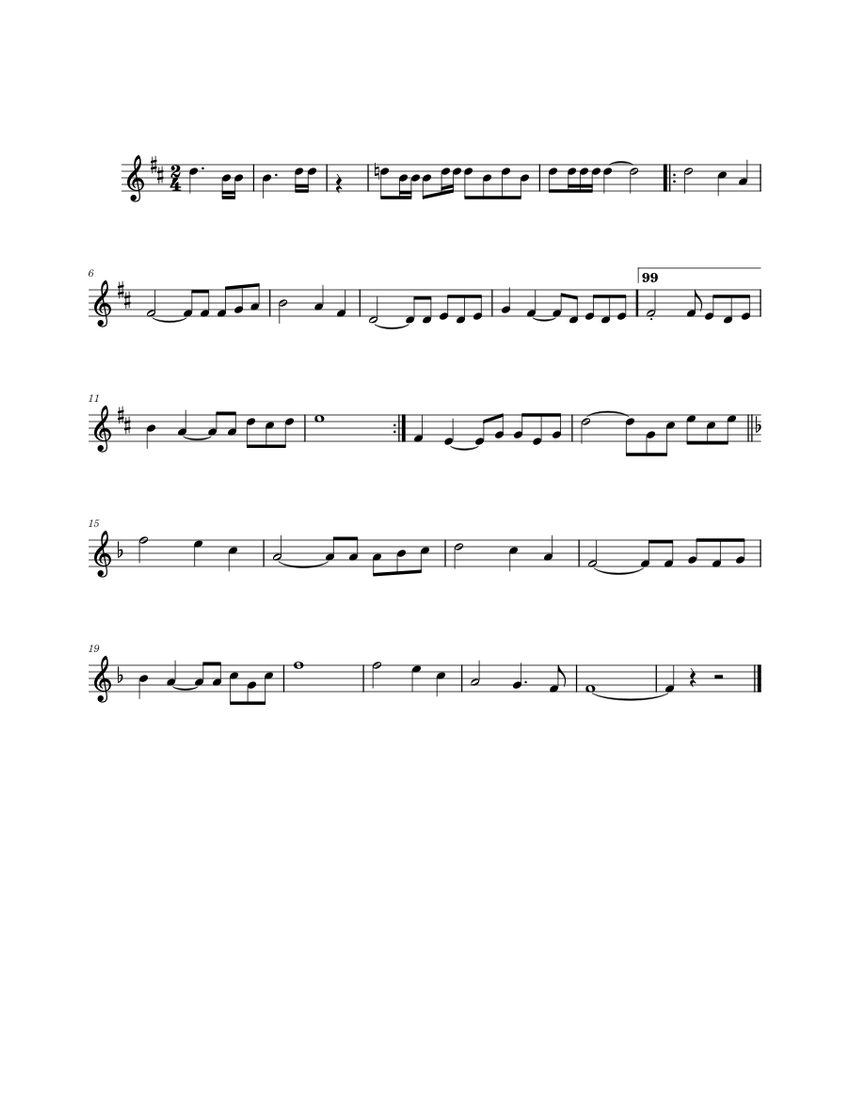 Clarins de roma e6cd27d8019452df2c5b91a15ff89b614f1cffca Sheet music ...