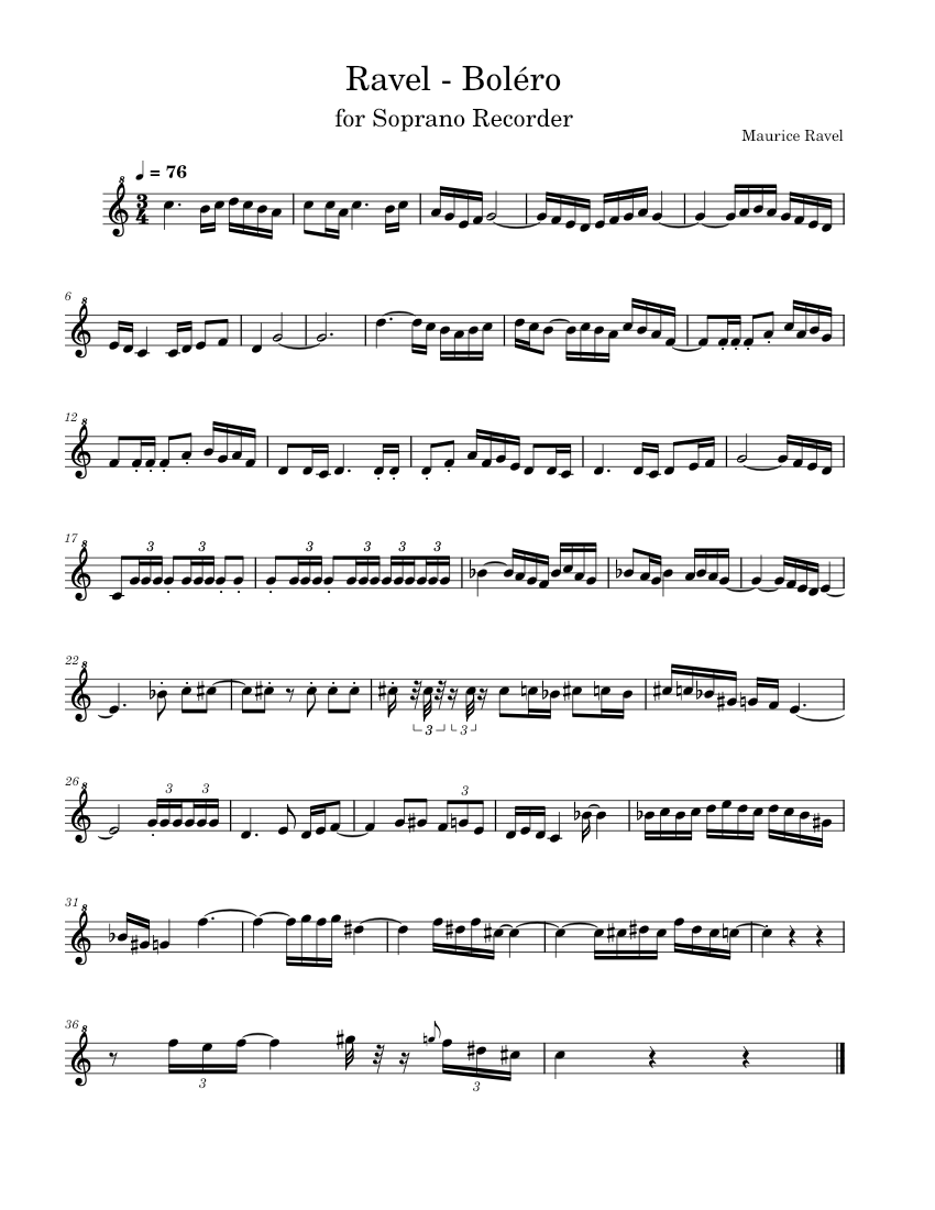 Boléro – Maurice Ravel (07/03/1875 - 28/12/1937 Maurice Ravel - Bolero ...