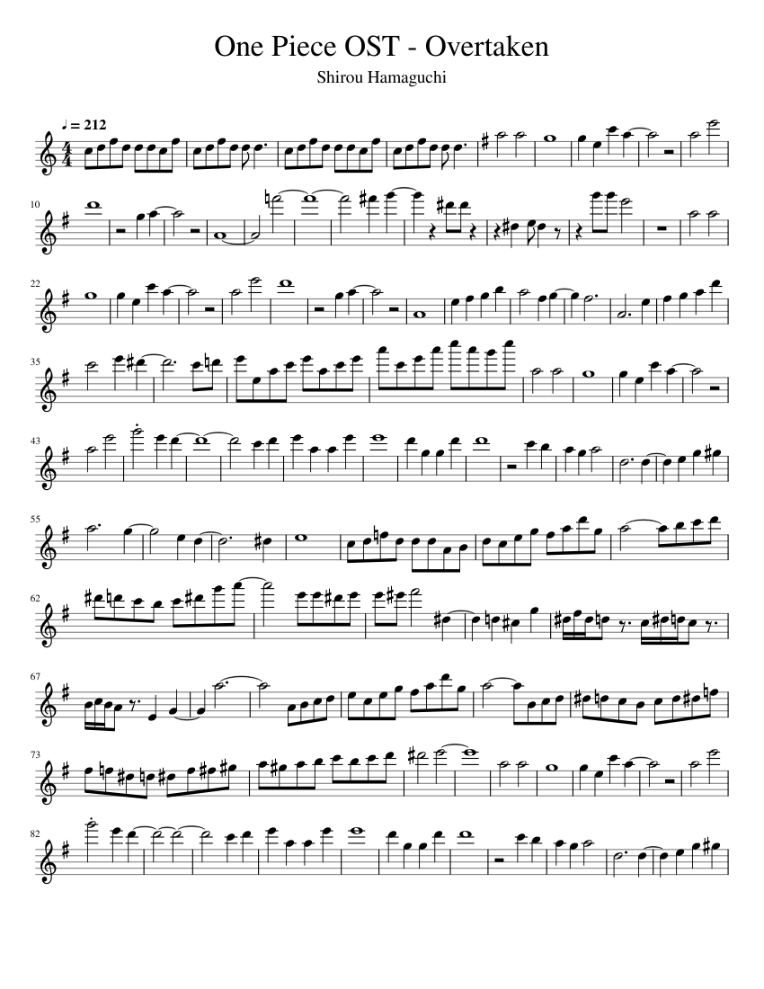 All ost one piece - ptuvegas