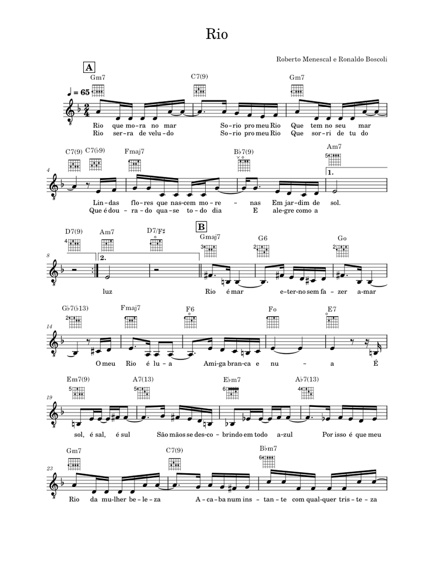 Rio – Roberto Menescal e Ronaldo Boscoli Rio - Roberto Menescal e ...