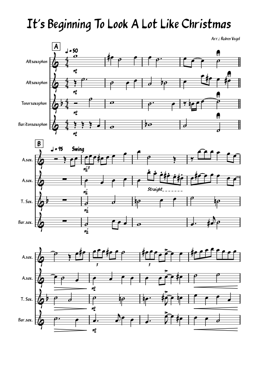 It's Beginning To Look A Lot Like Christmas – Meredith Willson It's Beginning To Look A Lot Like ...