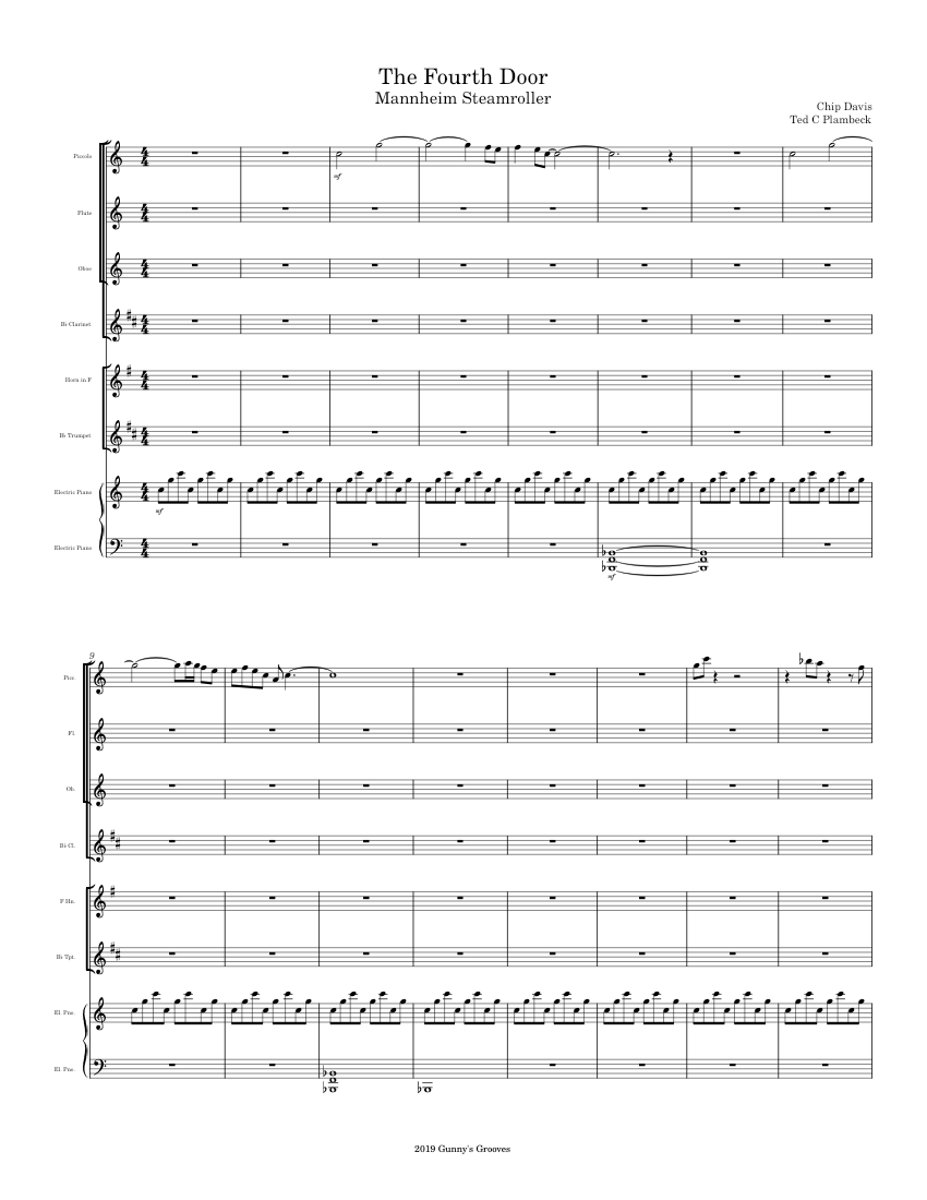 Mannheim Steamroller The Fourth Door - Fresh Aire II – Chip Davis ...