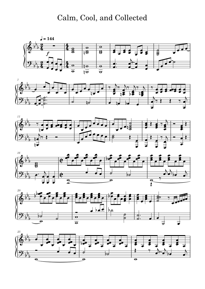 Calm Cool And Collected (Calvin Berger) – Barry Wyner 19 Calm,_Cool ...