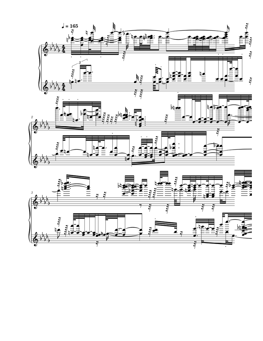 Local Forecast – Kevin MacLeod Local Forecast - Elevator.mp3 converted Sheet music for Piano ...