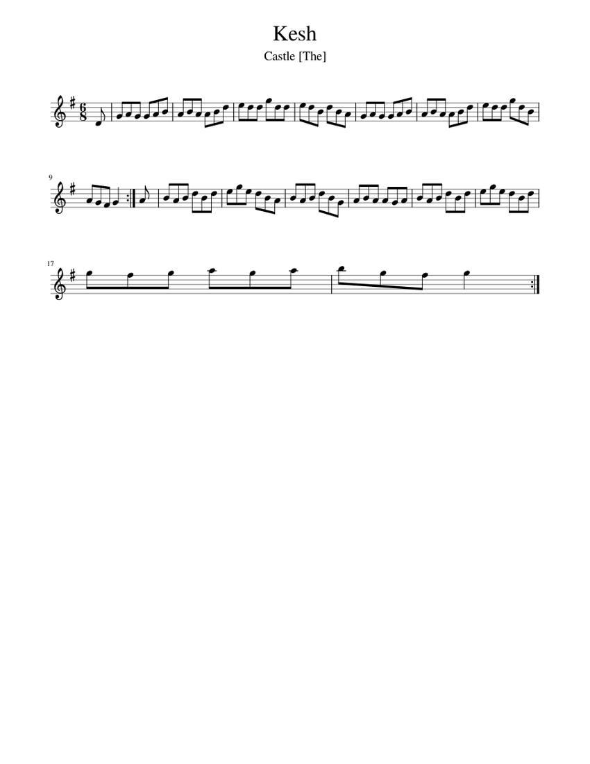 Kesh Sheet music for Piano (Solo) | Musescore.com