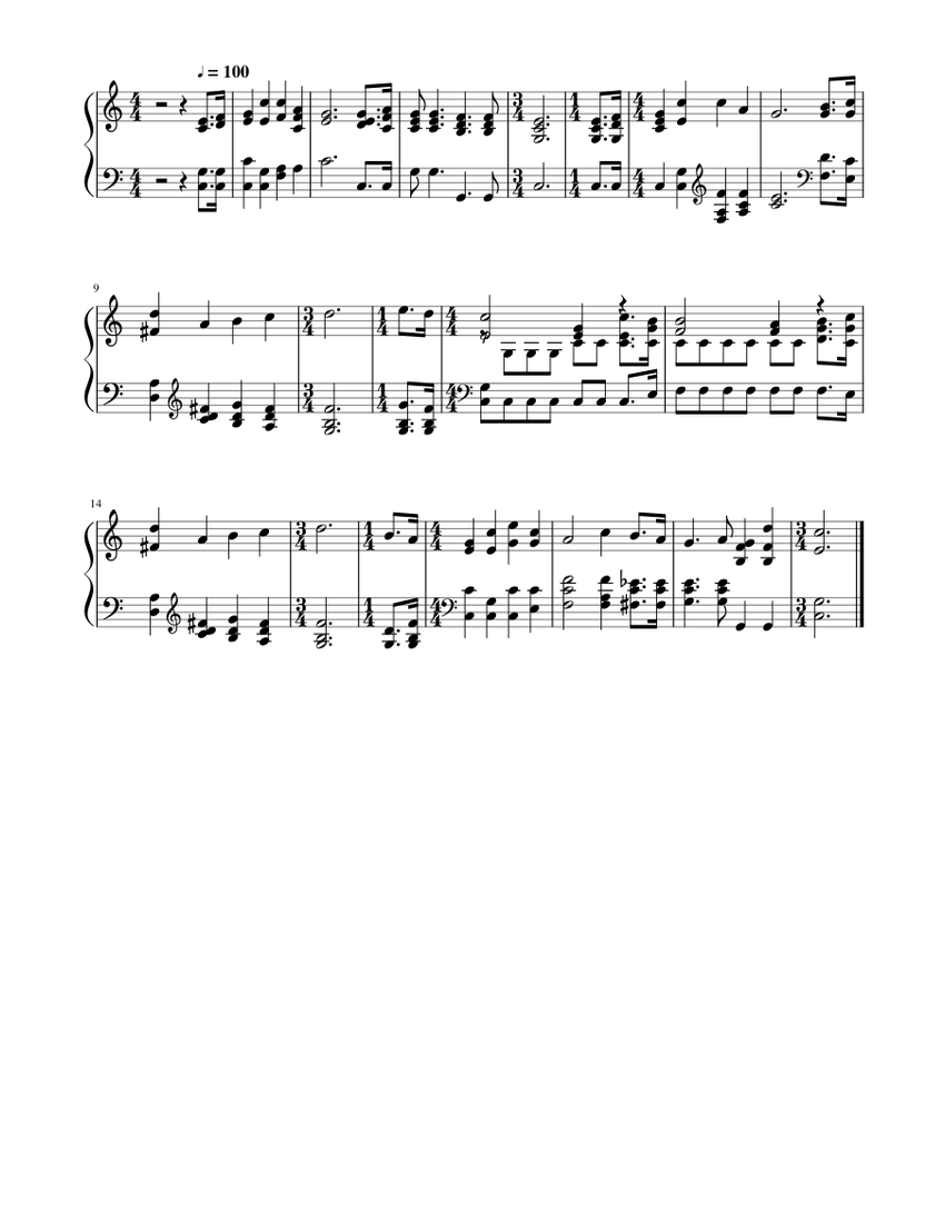 Though the way seems dark and drear - F. W. Vandersloot Sheet music for ...