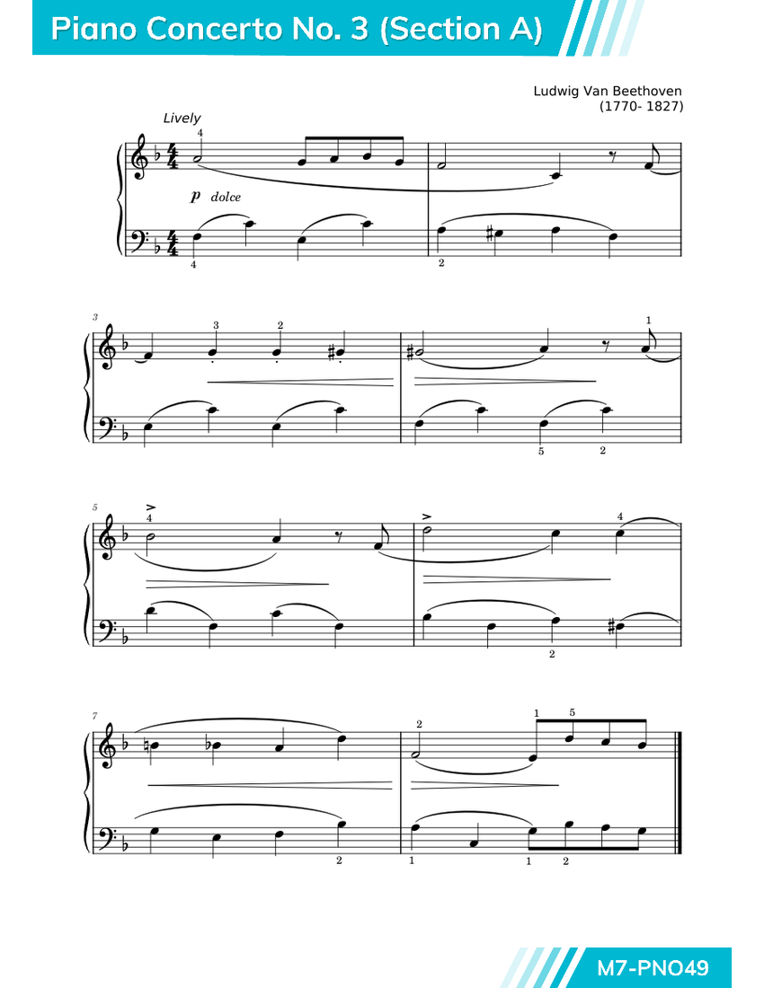 Piano Concerto No.3, Op.30 – Sergei Rachmaninoff Sheet music for Piano (Solo) Easy | Musescore.com