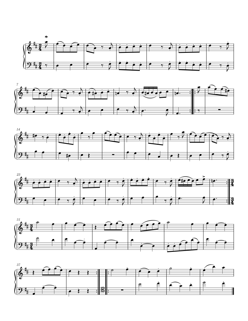 12 Easy Duets for violin and cello – W.A.Mozart 5eb3844b446b1543e4736174bc7eac24b254ed28 Sheet ...
