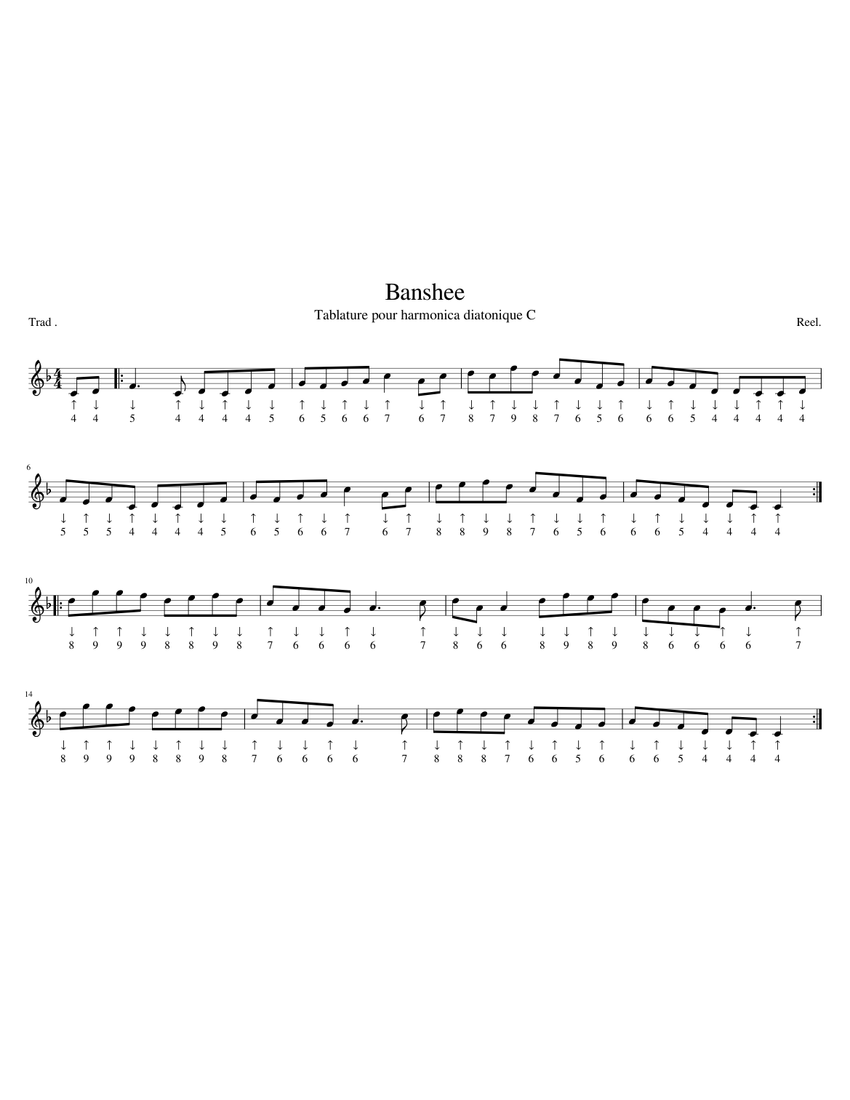 Banshee Sheet music for Violin (Solo) | Download and print in PDF or ...