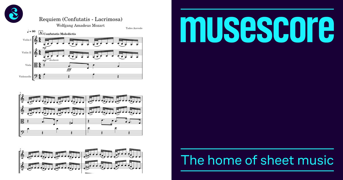 Requiem (Confutatis Maledictis - Lacrimosa) – Wolfgang Amadeus Mozart ...